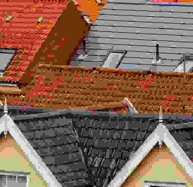 Flashspun Hypak™ Housewrap of Roof