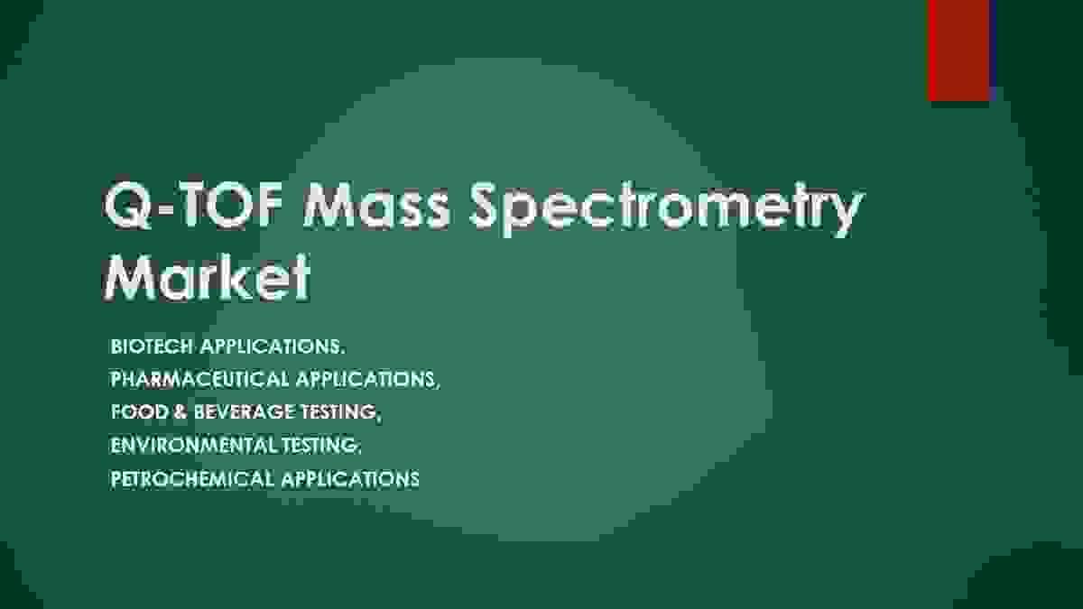 Q-TOF Mass Spectrometry: Pharmaceutical & Biotechnology...