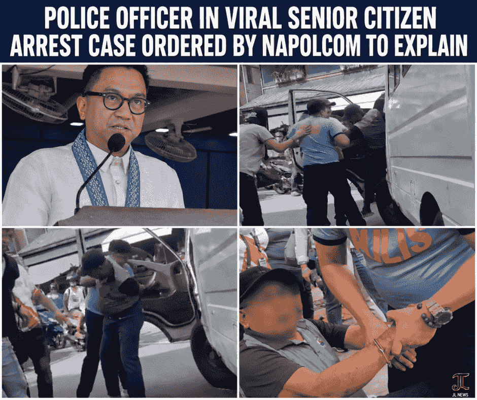 POLICE OFFICER IN VIRAL SENIOR CITIZEN ARREST CASE ORDE...