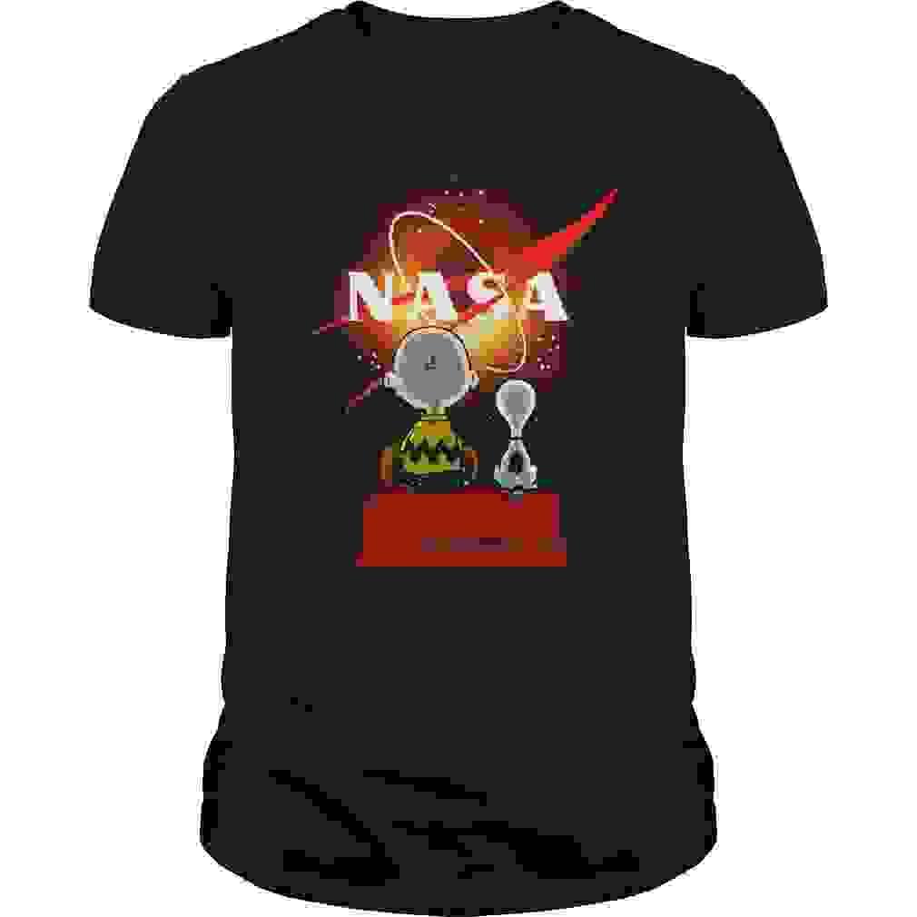 Snoopy and Charlie Brown NASA Black Hole 2019 shirt