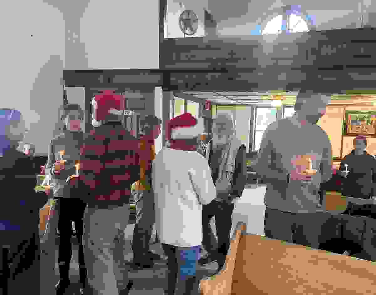 Rico celebrates winter solstice with candle lighting, p...