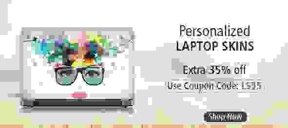 Unique laptop skins to suit your style