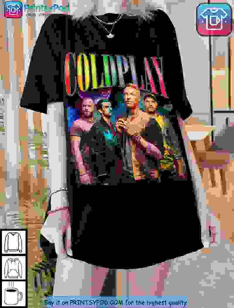 Coldplay Shirt, Exclusive Tour 2025 Gift, Collectible B...