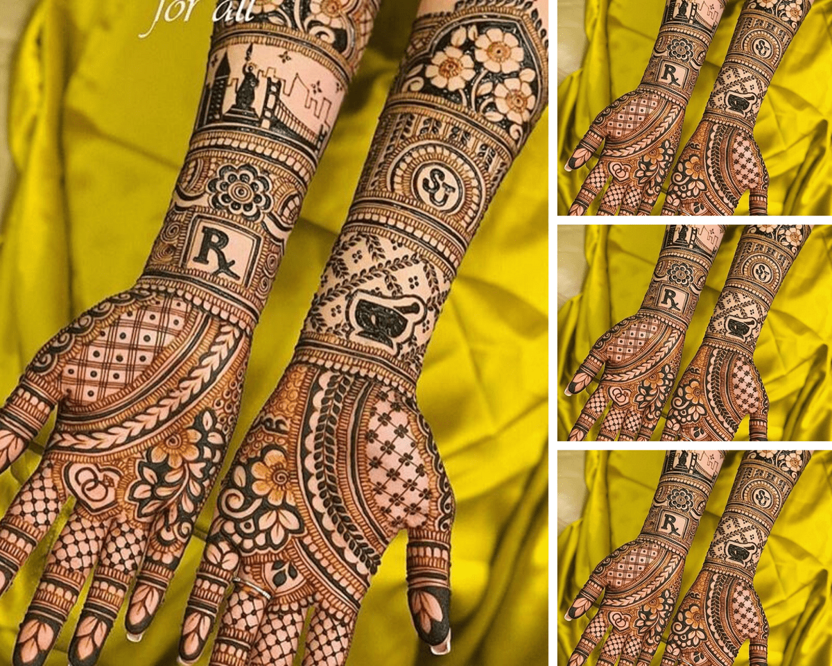 Top 20 Mehandi Designs For Brides - Mehandi Designs Bri...