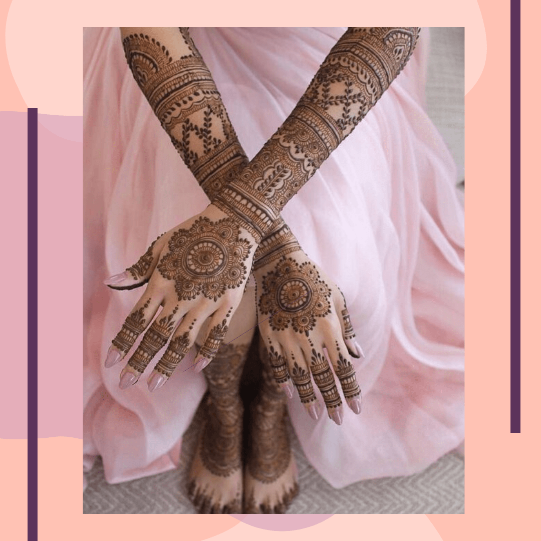 Top Bridal Mehandi Designs For Full Hands - Full Hand M...