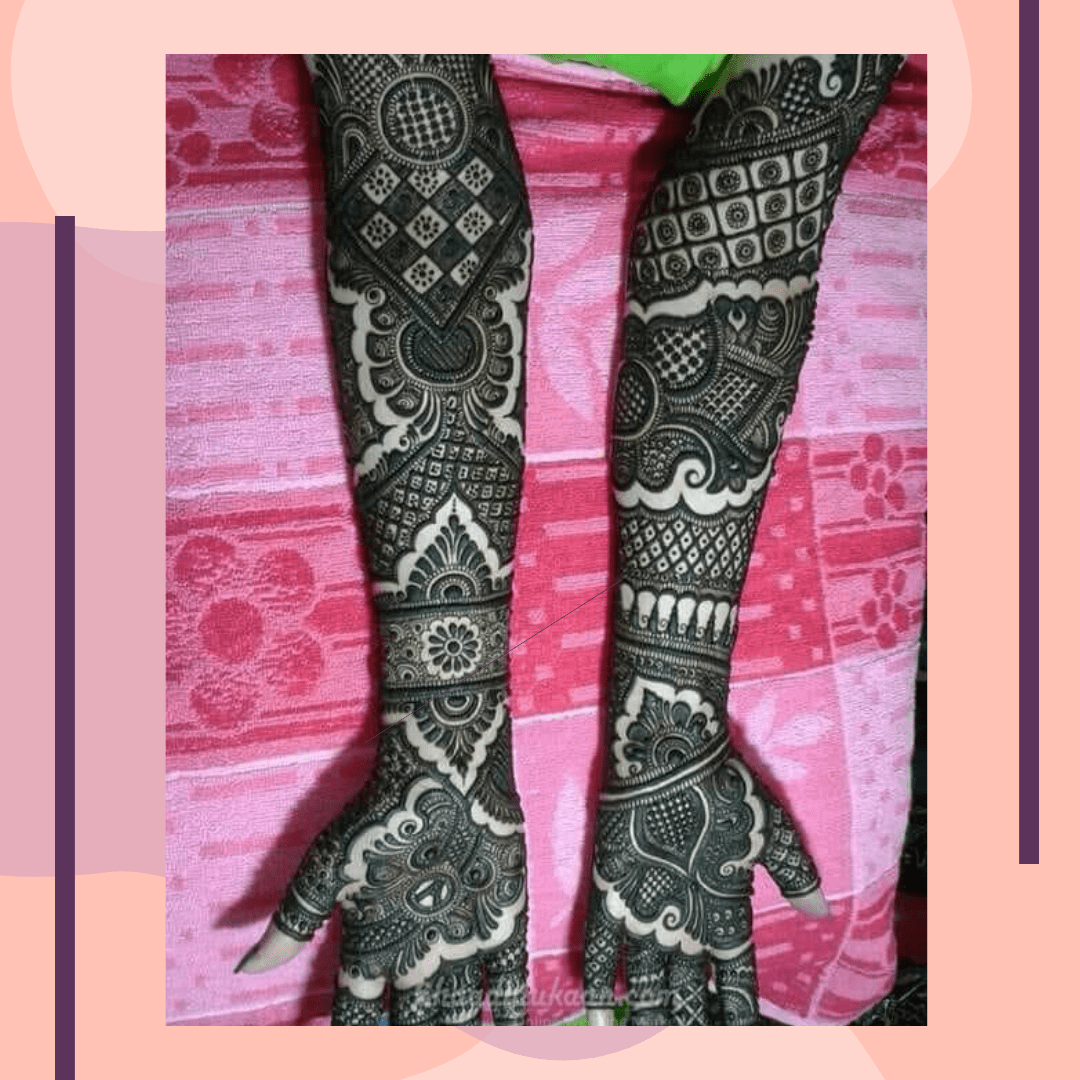 Top Bridal Mehandi Designs For Full Hands - Full Hand M...