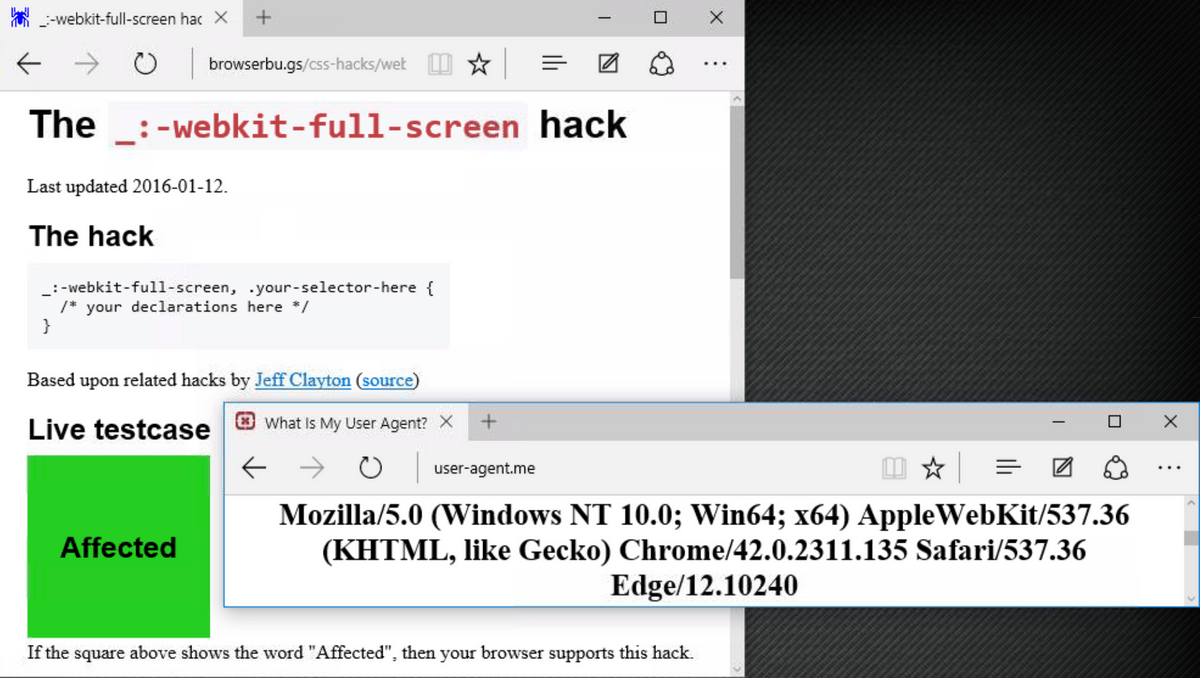 Css Hack Mac Safari Only