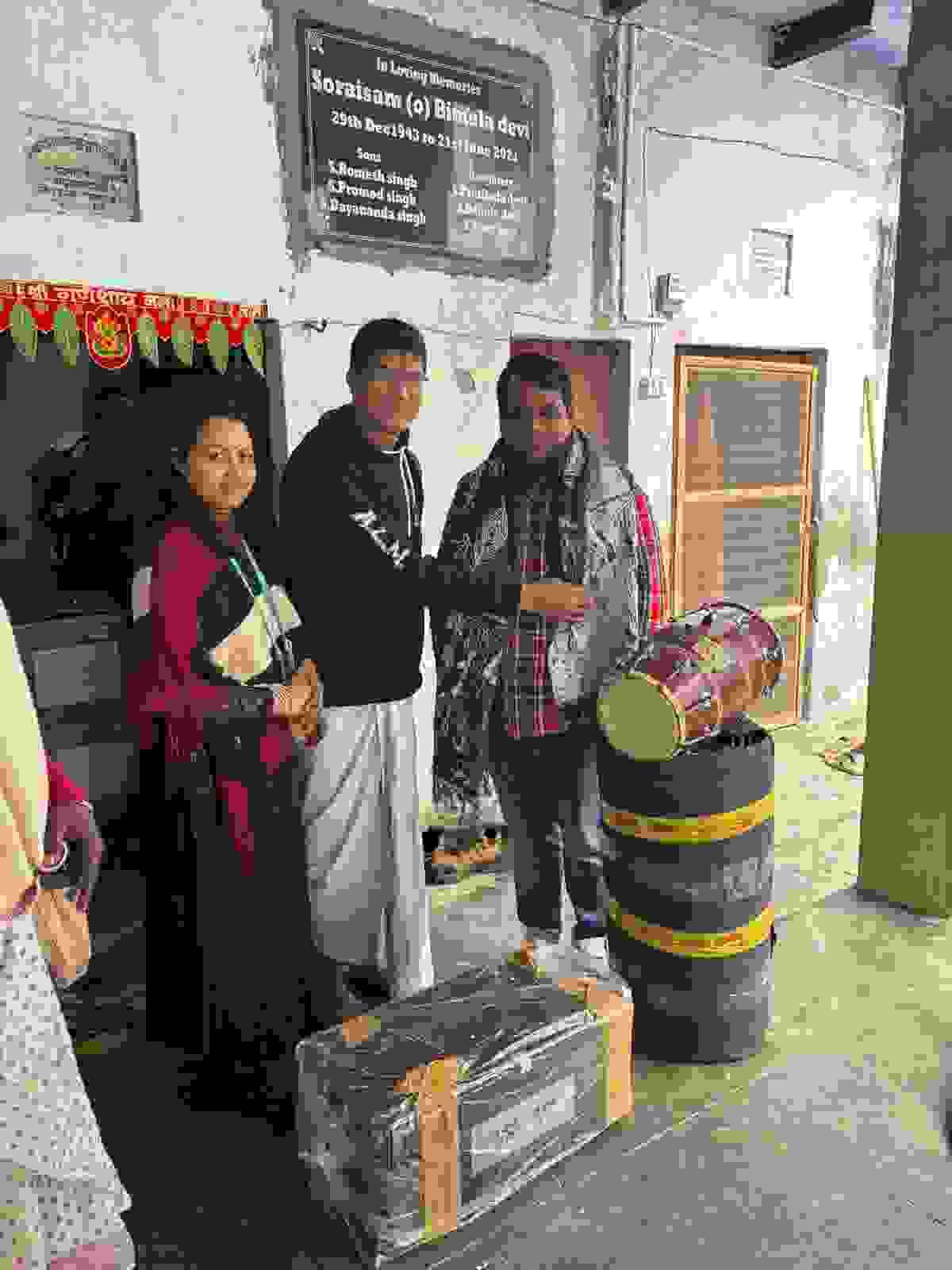 A Birthday Celebrated With Widow Mothers of Radhakund V...