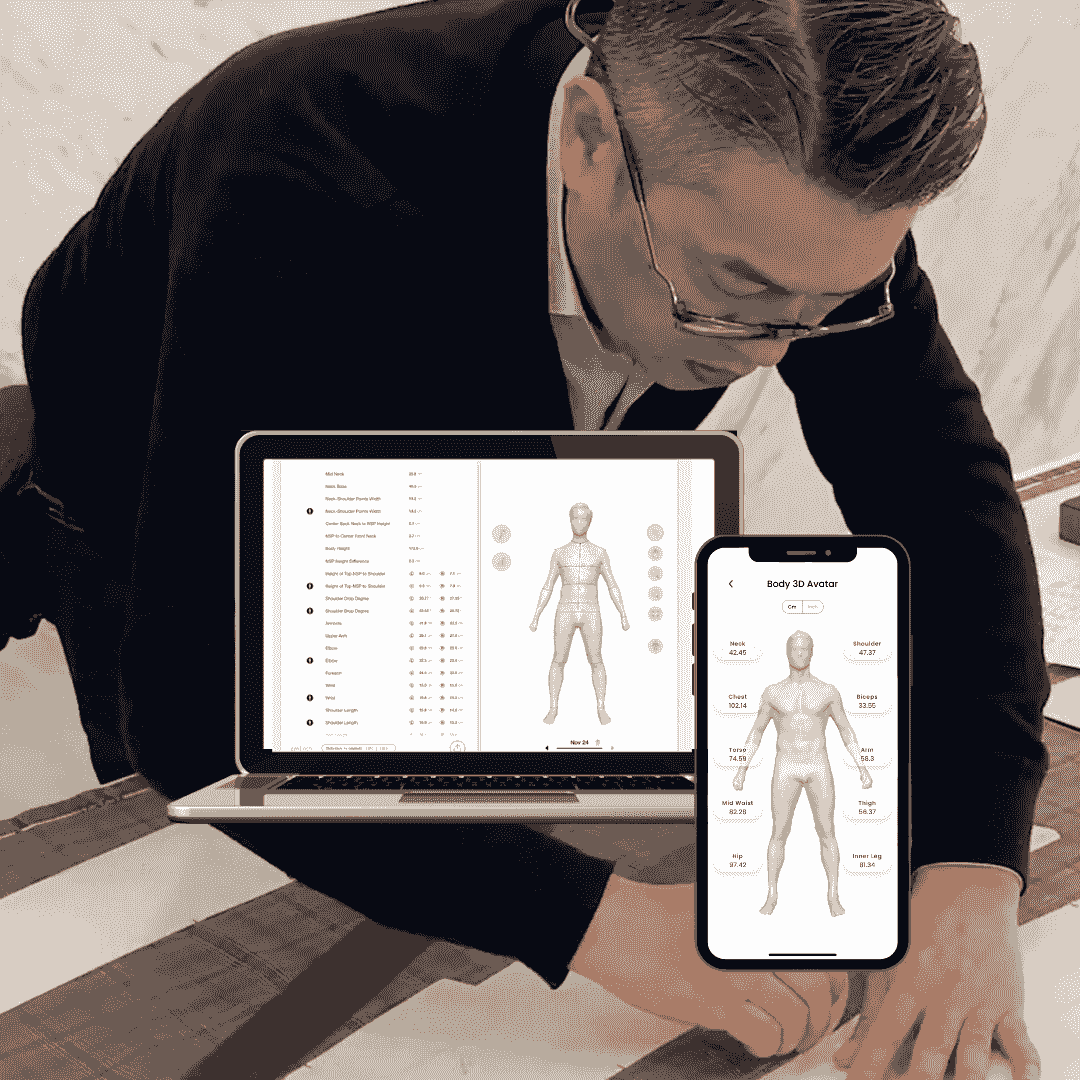 3D Body Visualizer for Body Measurements