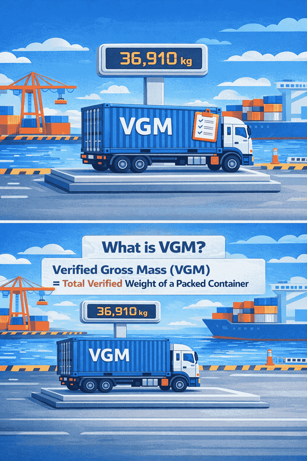 What Is VGM (Verified Gross Mass) in Container Shipping...
