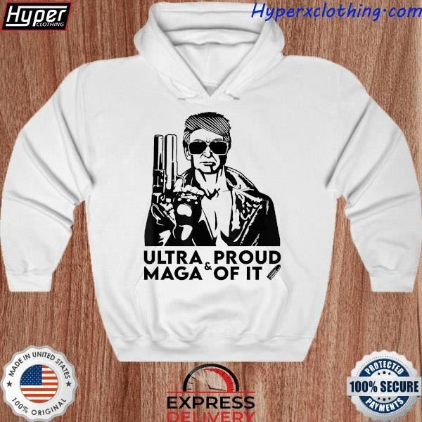 Ultra maga and proud of it American flag shirt