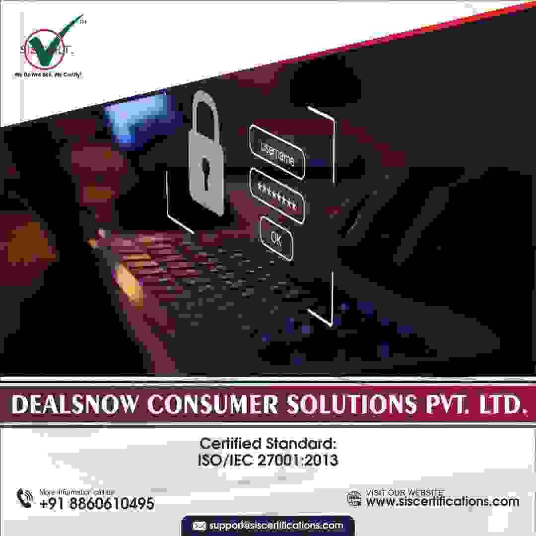 SIS Certifications Awarded ISO/IEC 27001:2013 Certifica...