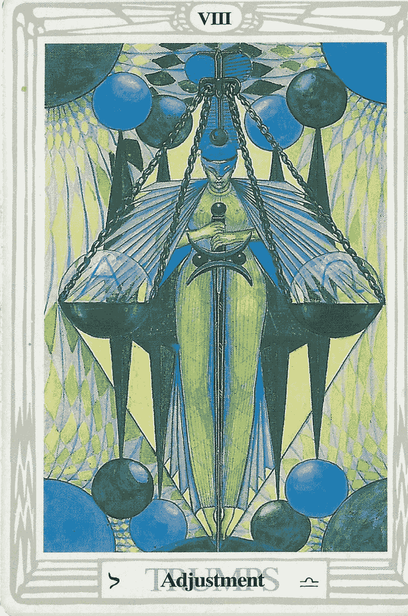 The Tarot of Eli, LLC-Major Arcana: Thoth Tarot- ATU 8-...