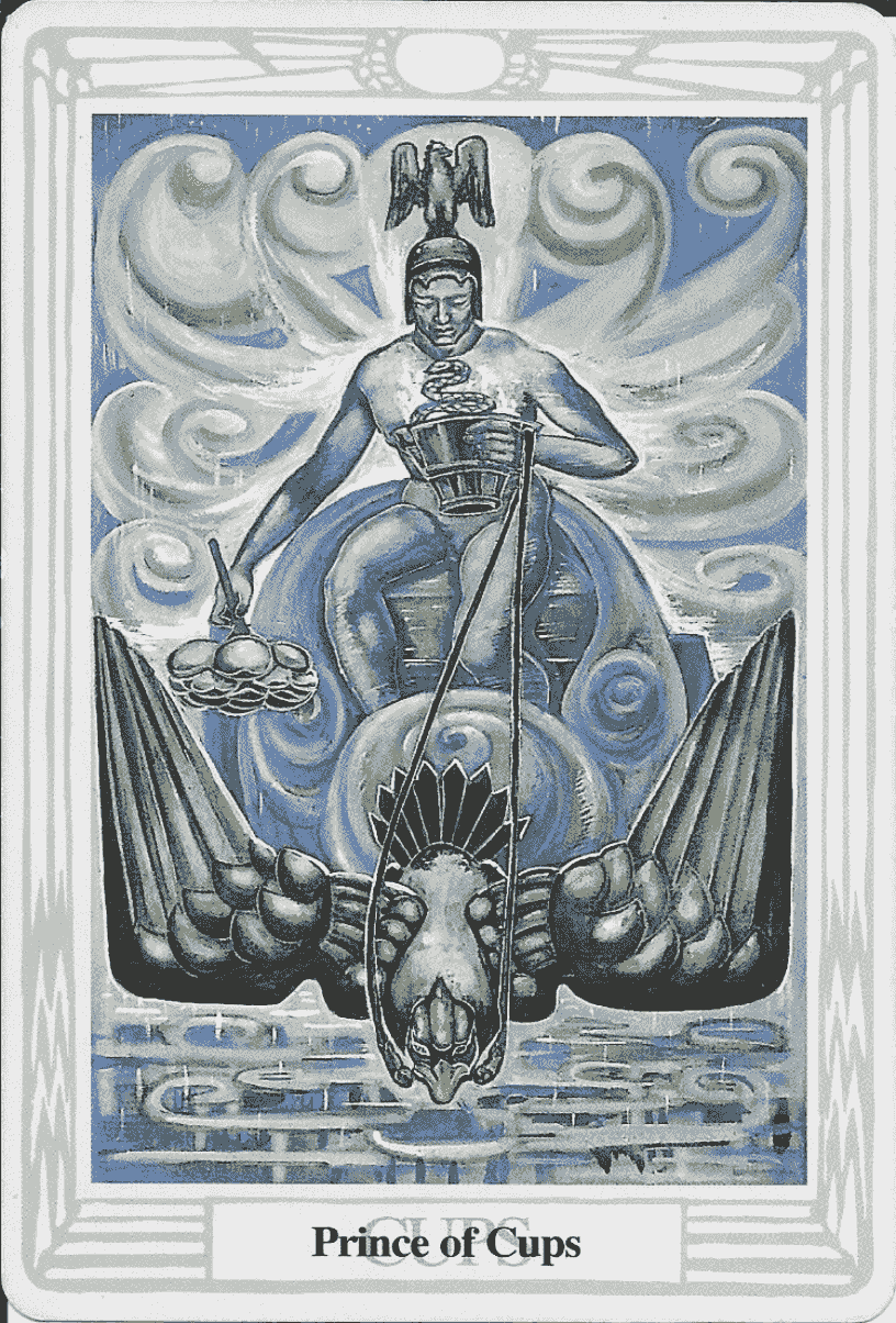 The Tarot of Eli, LLC-Court Cards: Thoth Tarot-Prince o...