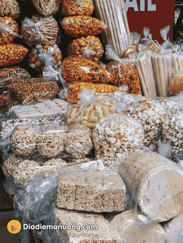 Bánh bỏng gạo - món ăn vặt tuổi