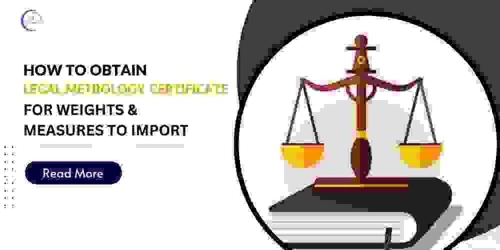 How to obtain a legal metrology certificate for Weights...