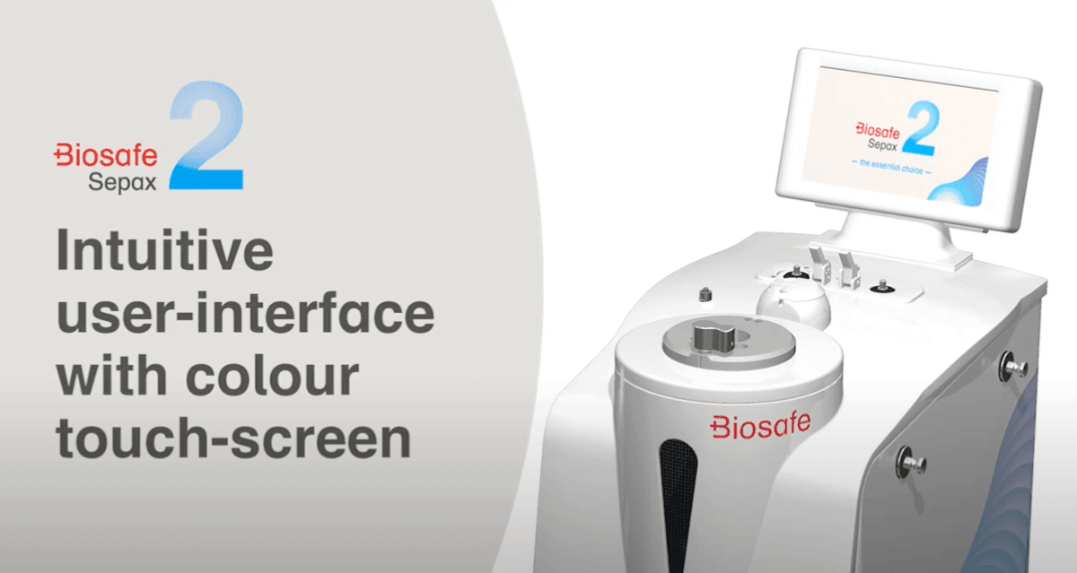 Biosafe SEPAX幹細胞機器功能介紹 - 影音分享 歷年新聞