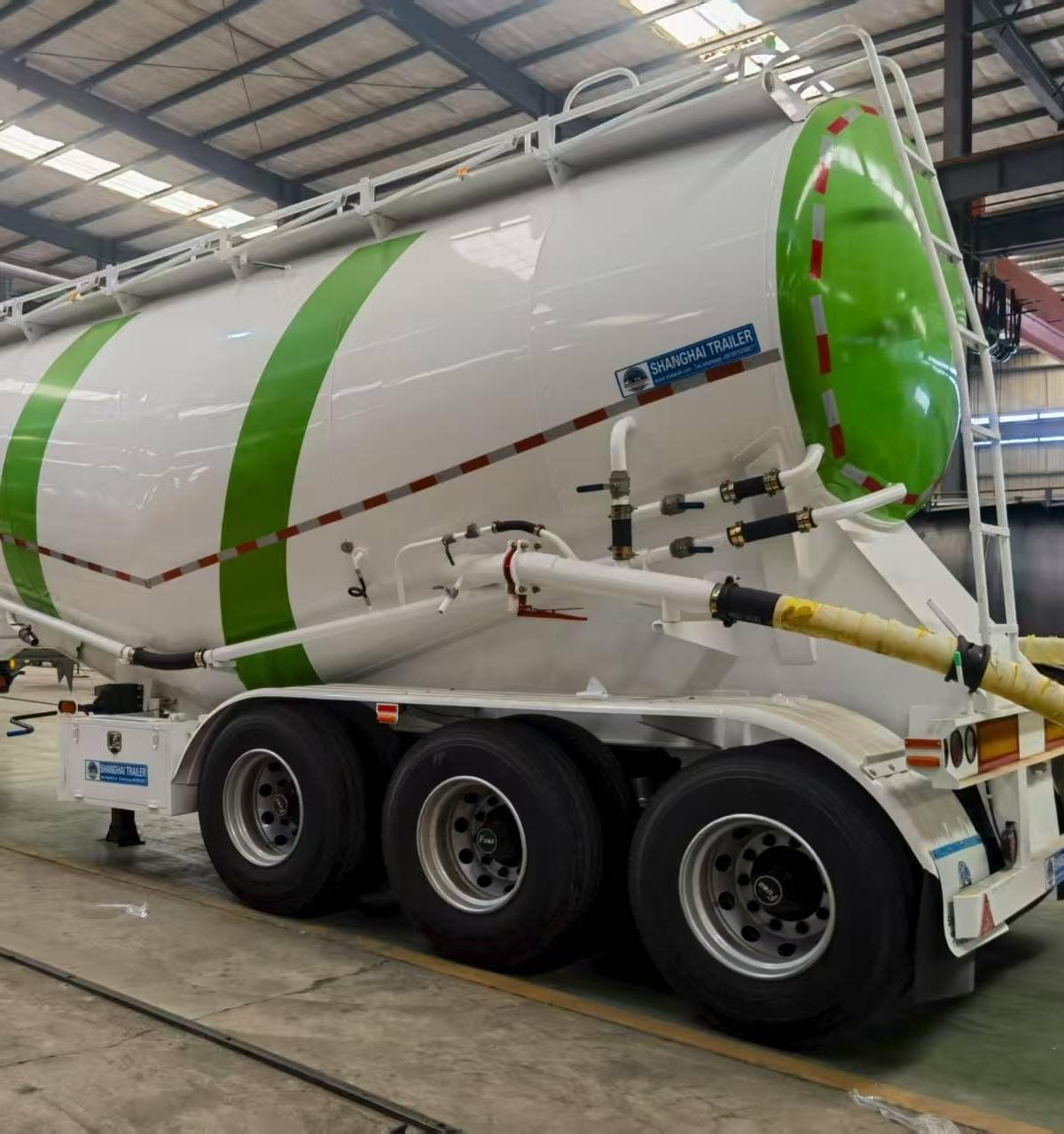 Does air suspension on bulk cement tanks help transport...