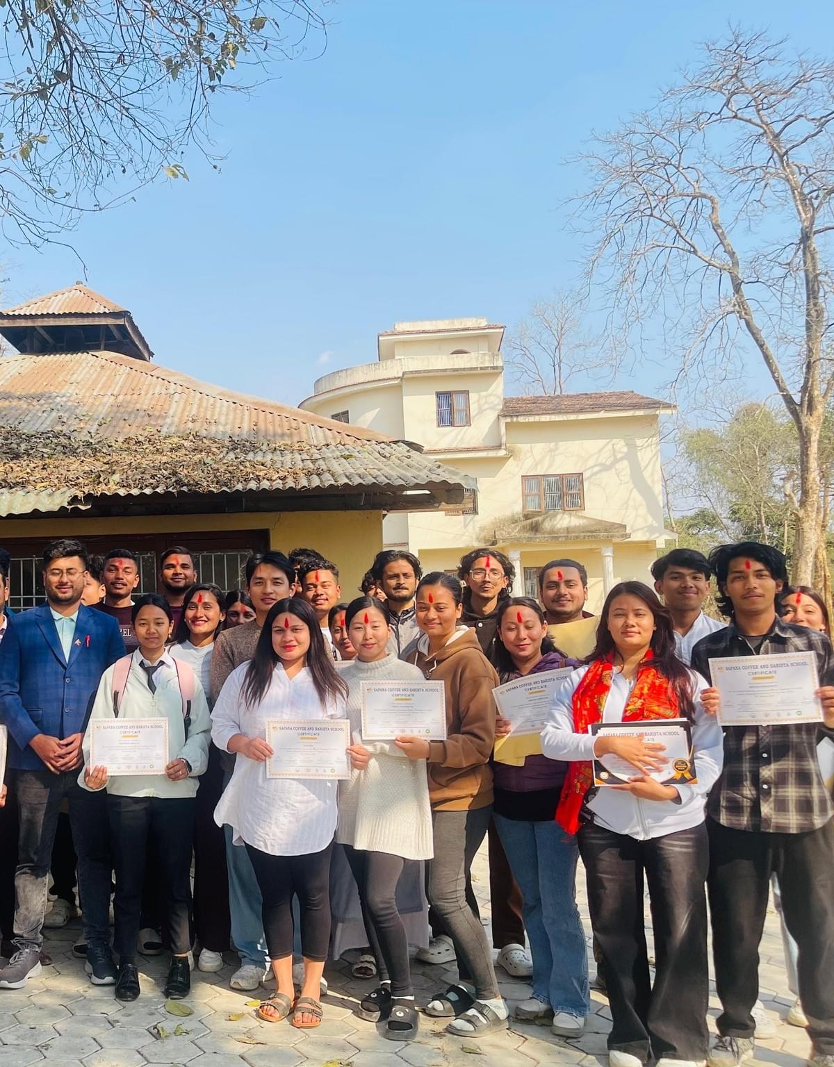 Congratulations to Coffee Barista Training Graduates