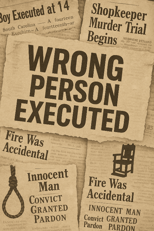 5 Cases Where the Wrong Person Was Executed - Execution...