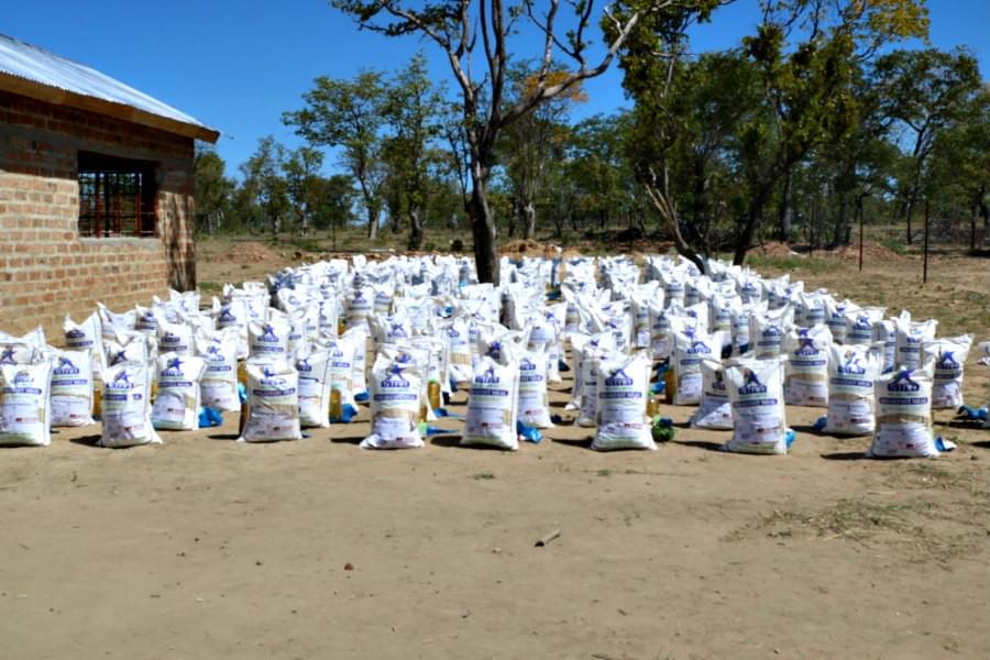 684 HOUSE HOLDS RECIEVE FOOD RELIEF PACKAGES,IN KAZUNG...