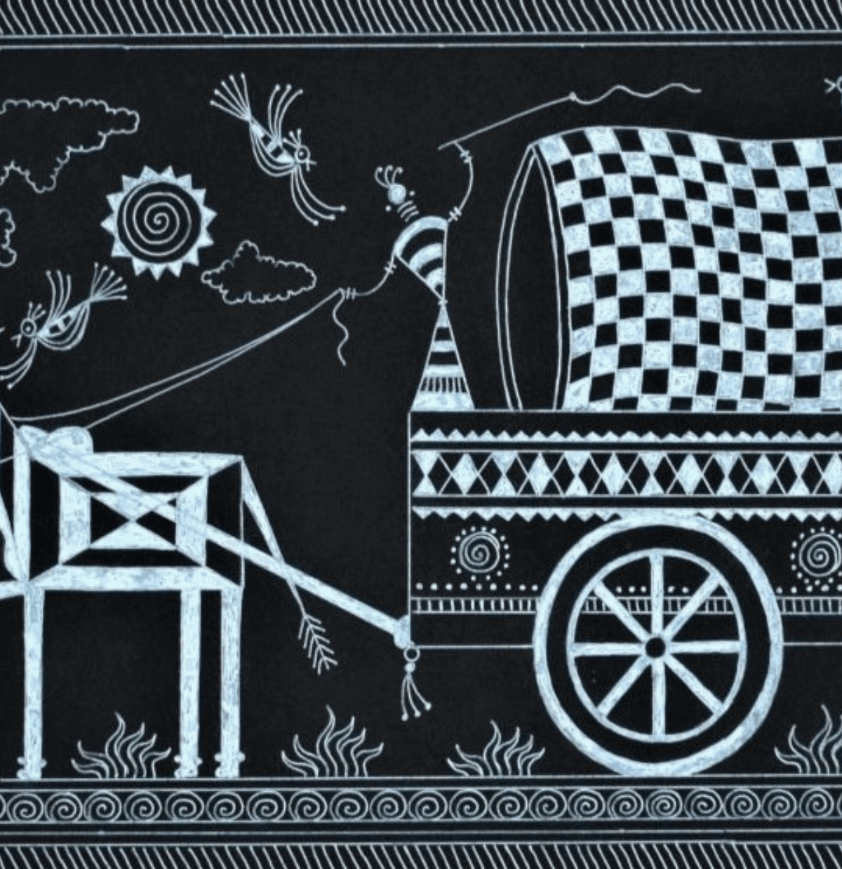 SAURA ART: An Ancient Indian tribe's tale through its c...