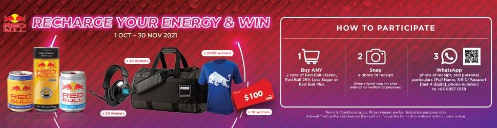 RECHARGE YOUR ENERGY & WIN