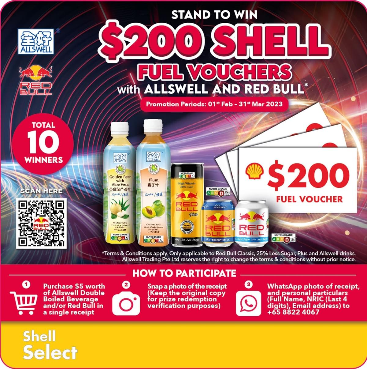 SHELL SELECT MART LUCKY DRAW
