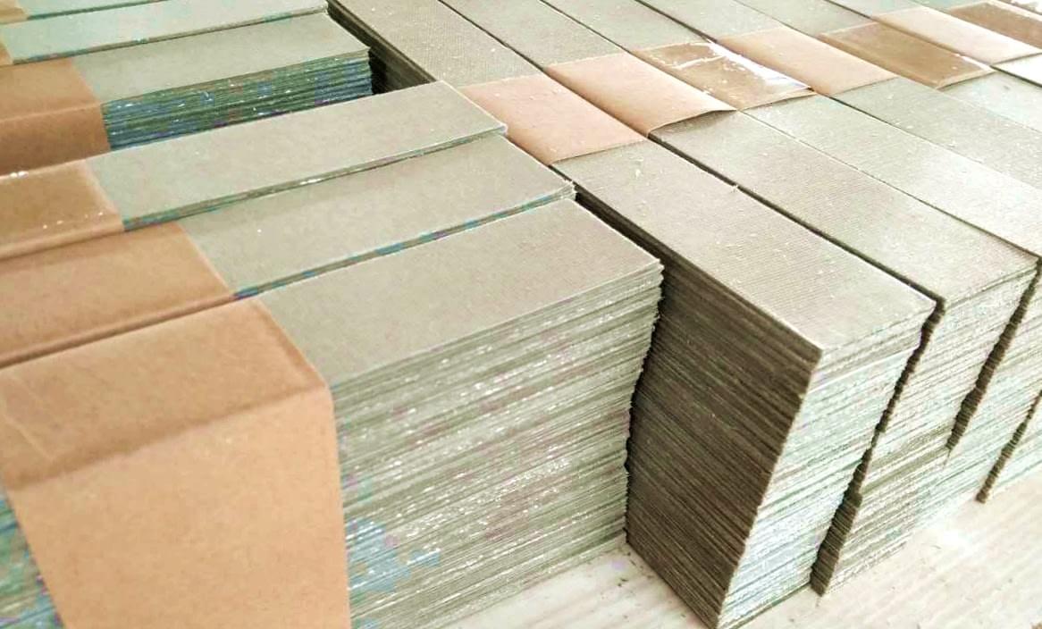 Flexible mica sheet, mica strips