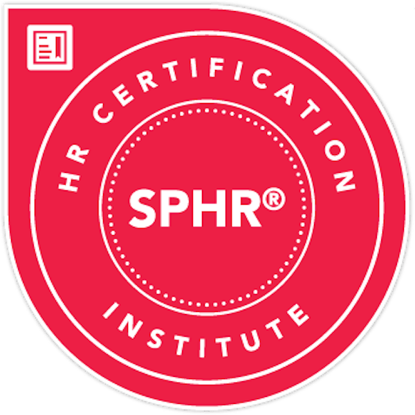 Recertified SPHR 2022-2025