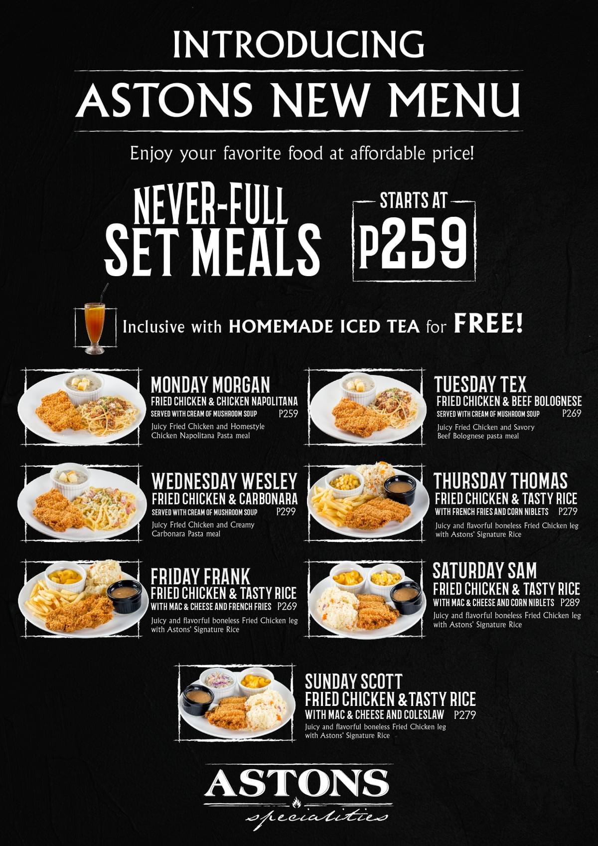 ASTONS Specialities Philippines on Strikingly