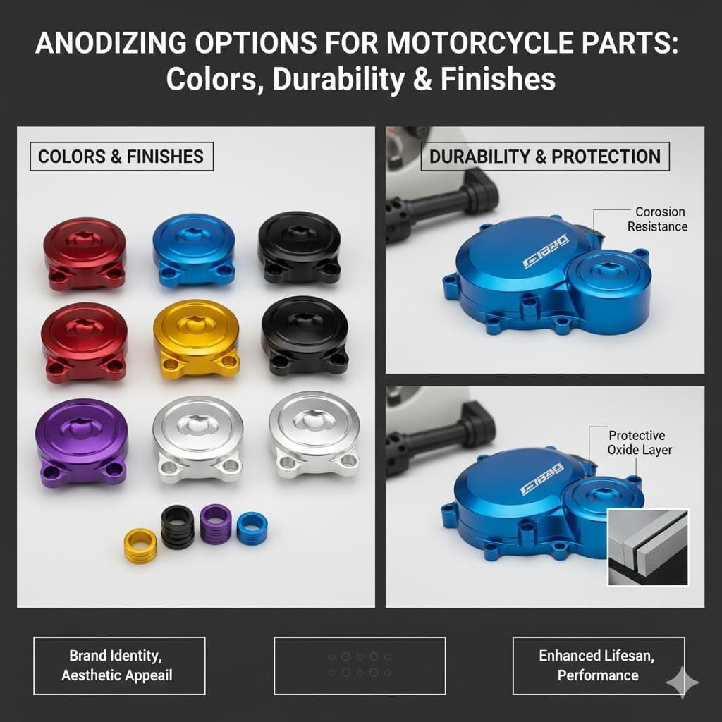Anodizing Options for Motorcycle Parts: Colors, Durabil...