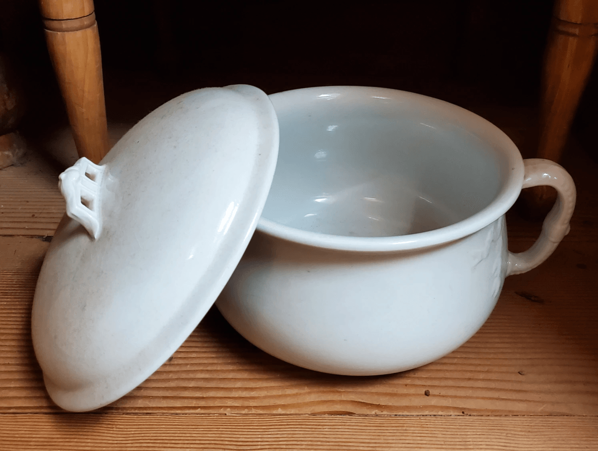 Log Cabin Living: Chamber Pot - Log Cabin Museum Tacoma...