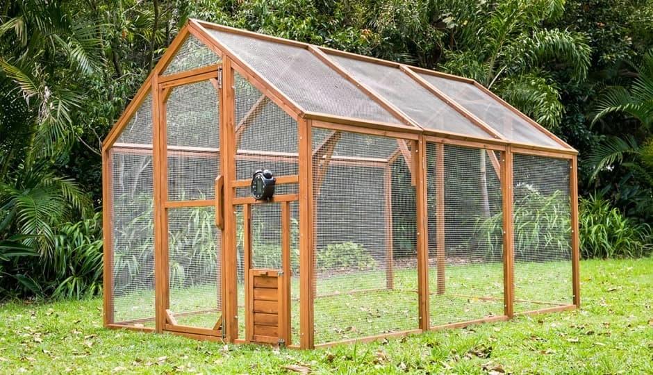 chicken pen sections