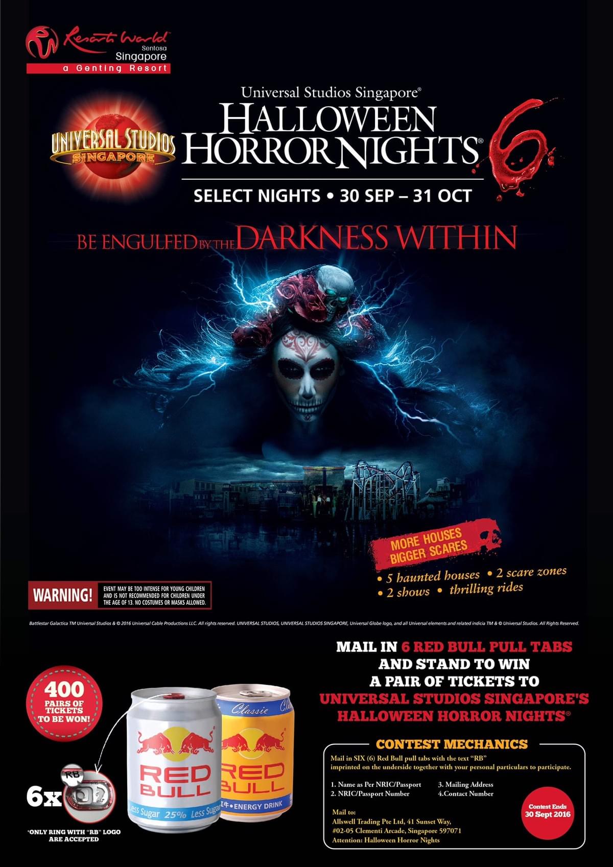 Drink Red Bull & Win Tickets to Universal Studios Singa...