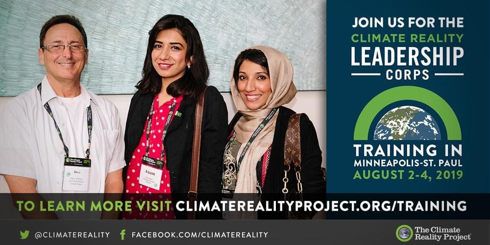 The Climate Reality Project Canada Launches its Trainin...