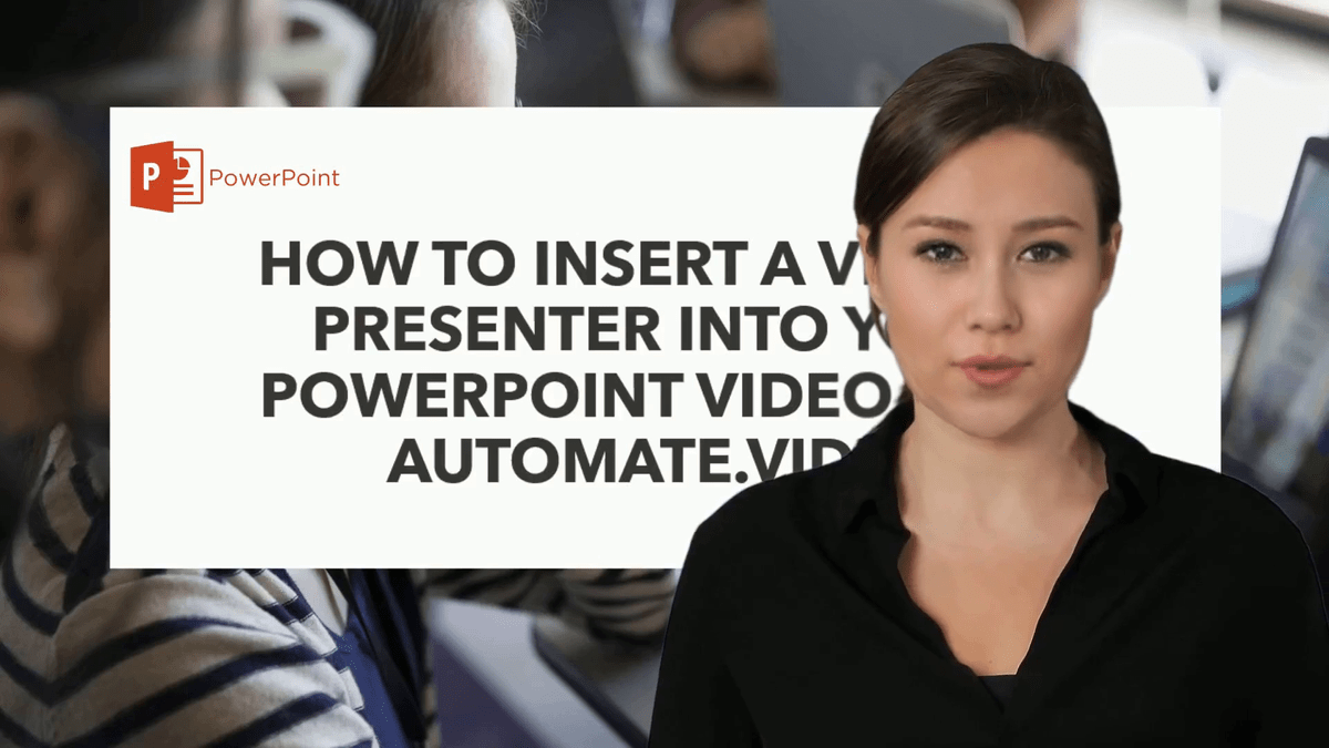 How to insert an AI virtual presenter in your PowerPoin...