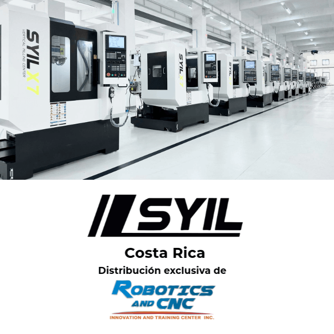 Máquinas CNC | Maquinaria CNC | Fresadora CNC | SYIL Costa Rica