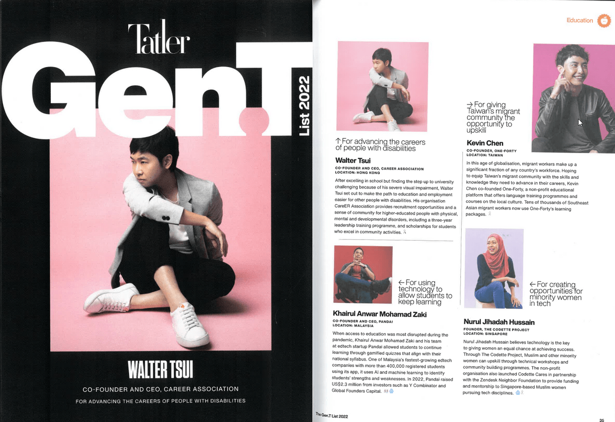 Walter's personal website