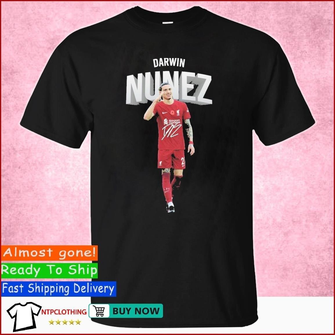 Heart With Fans Darwin Nunez Signature shirt