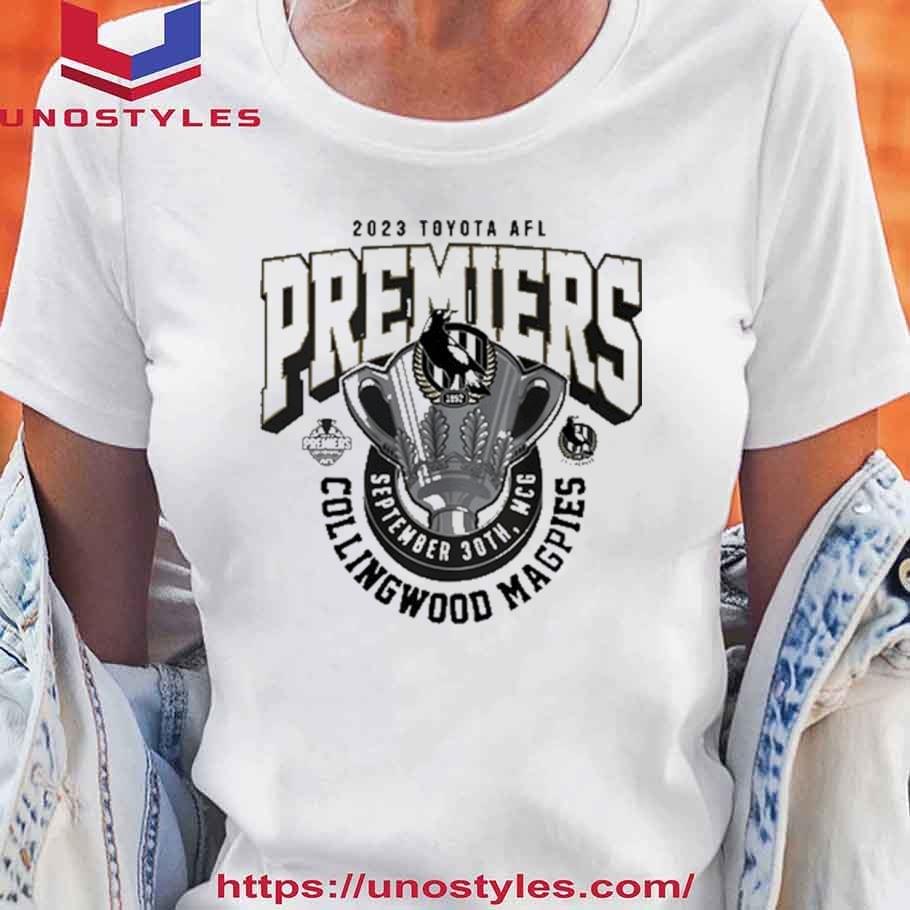 Collingwood Magpies 2023 Toyota AFL Premiers Shirt