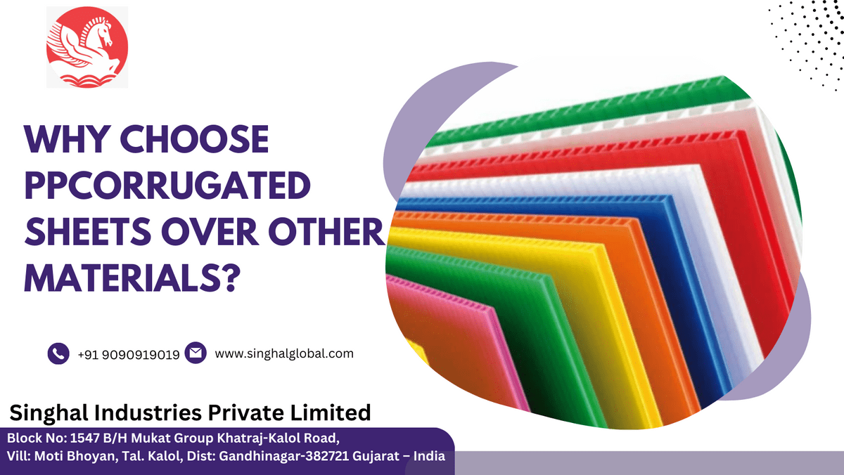 Why Choose PP Corrugated Sheets Over Other Materials?