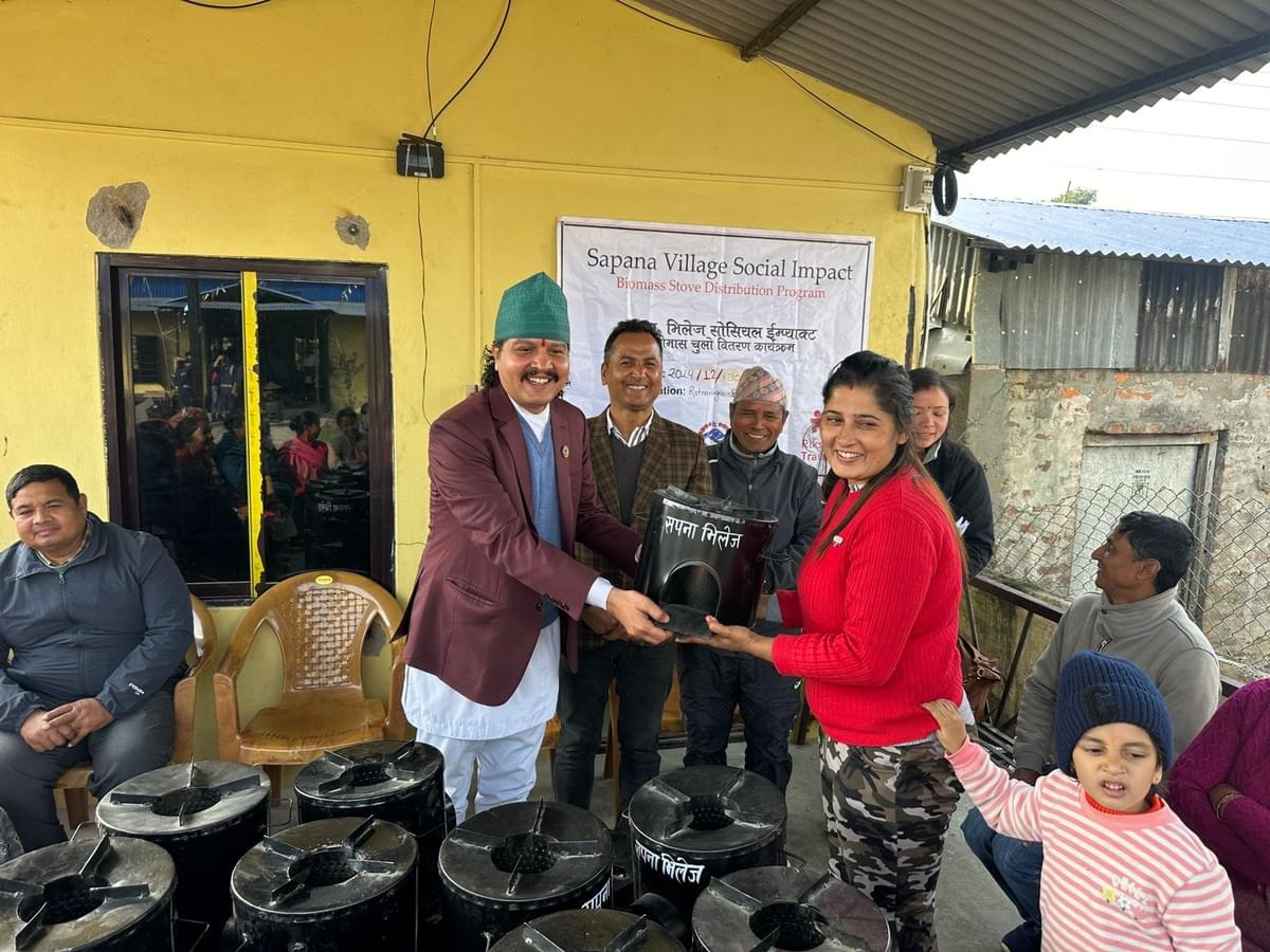 Honorable Member of Parliament Hari Dhakal Visited Sapa...