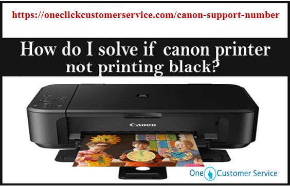 canon cannot print black