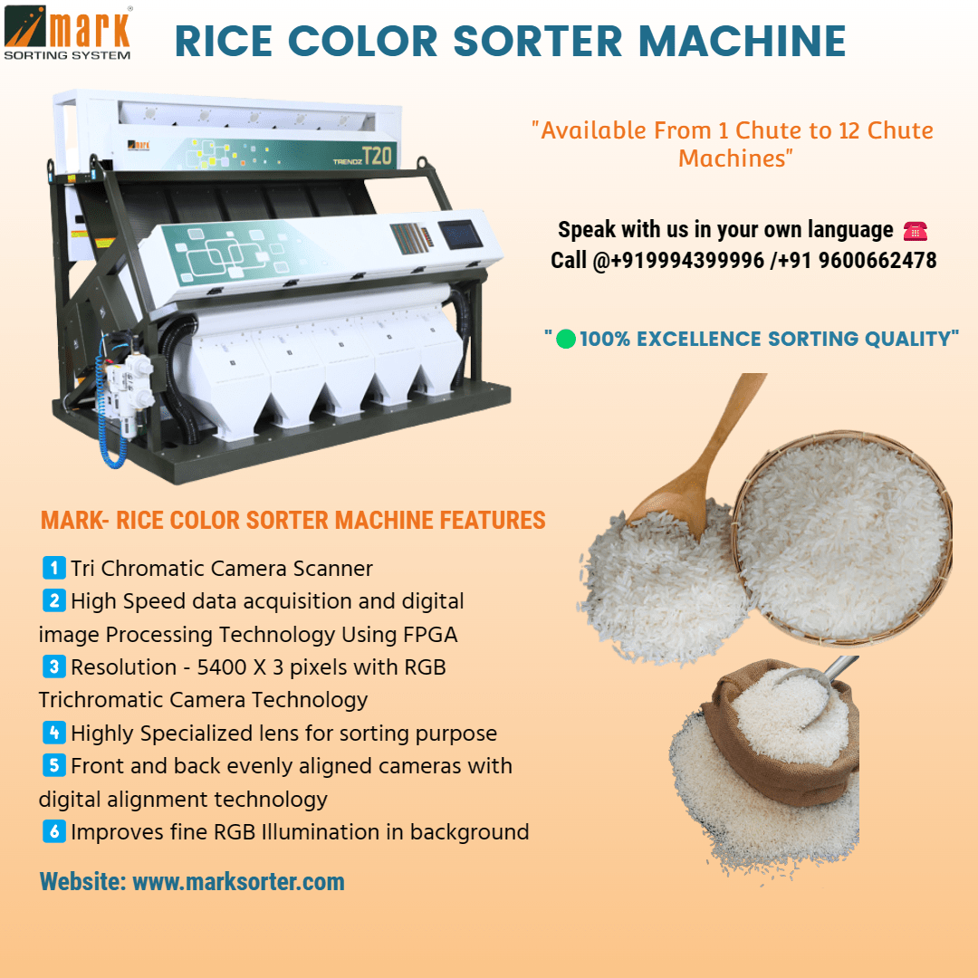 Color sorter machines - sorter technology