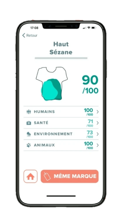 The app to choose better your clothing