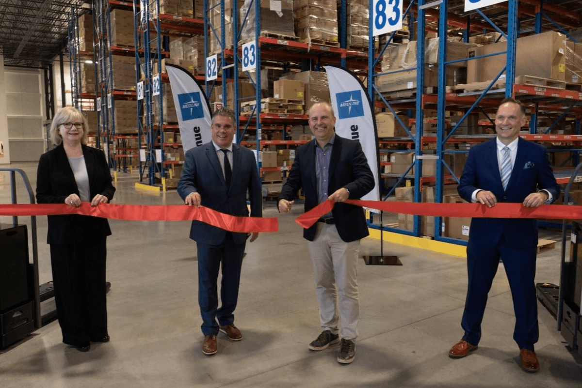 Medline Canada: Opening of a New Distribution Centre