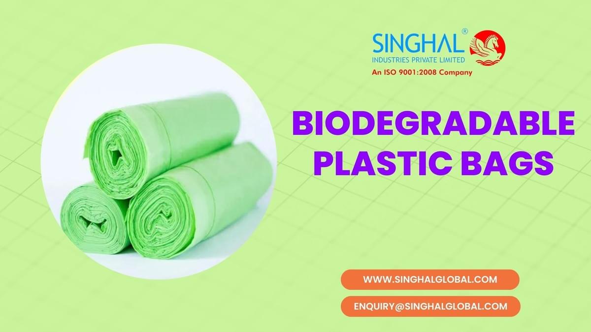 Eco-Friendly Biodegradable Plastic Bags for Sustainable...
