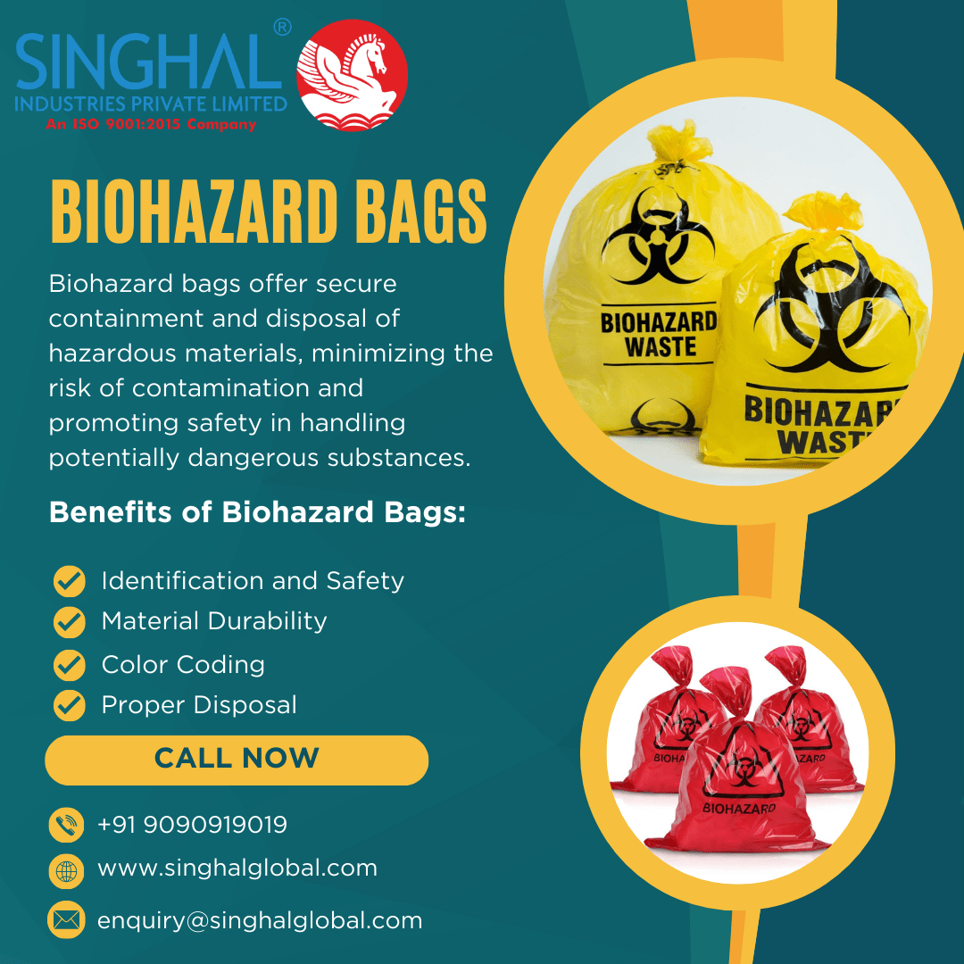 Biohazard Bags: Safeguarding Health with Secure Disposa...