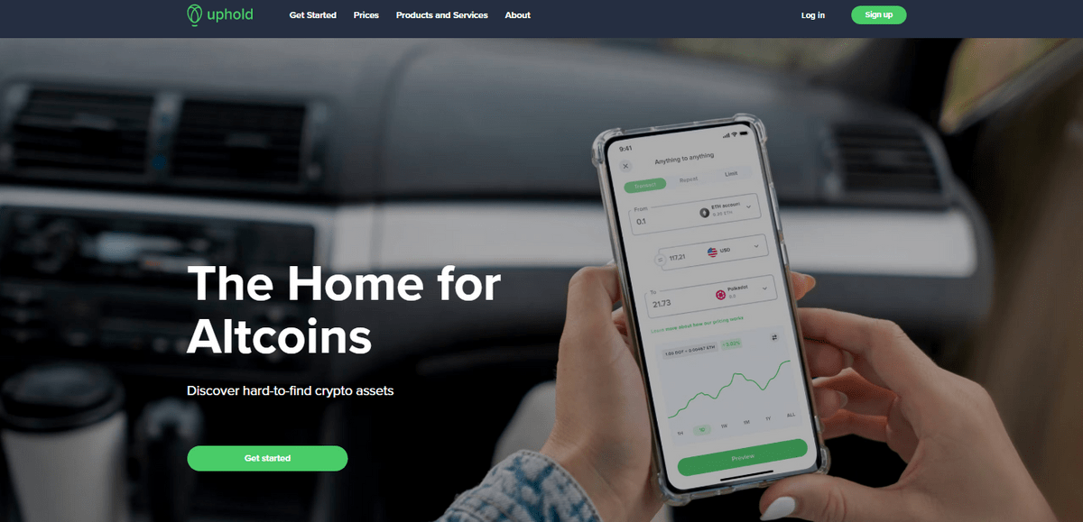 Upɦold | Login on Strikingly